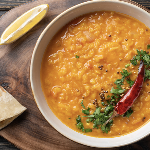 Red Lentil Dahl | No Meat May